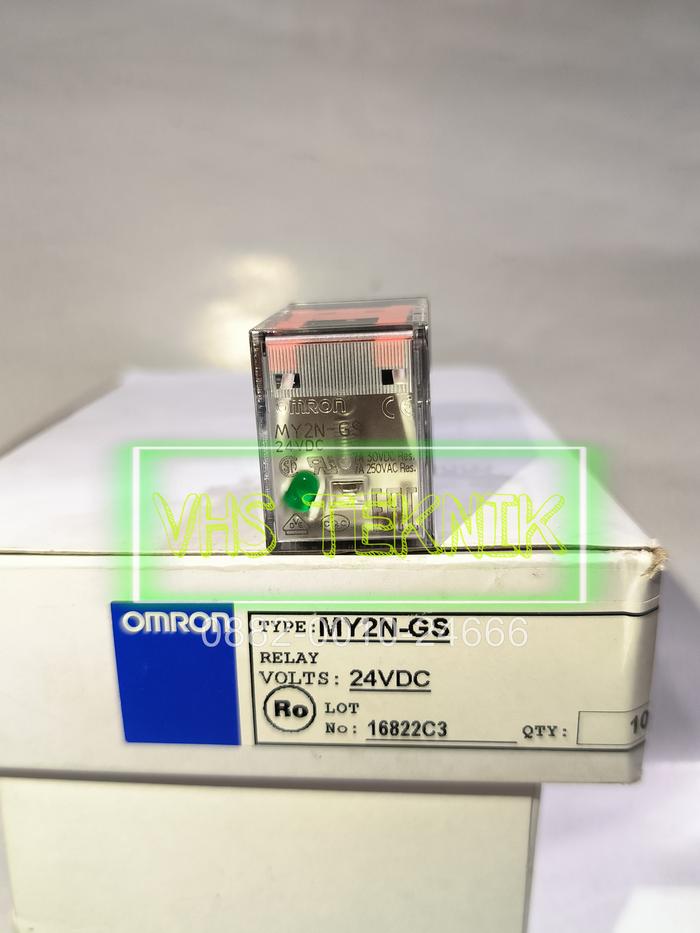 Jual RELAY OMRON MY2N-GS 24VDC - Kota Bandung - vhs teknik | Tokopedia