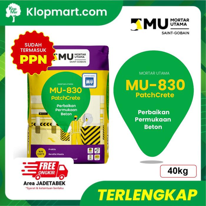 Jual Mortar Utama MU-830 PatchCrete 40kg - Jakarta Selatan - Klopmart ...