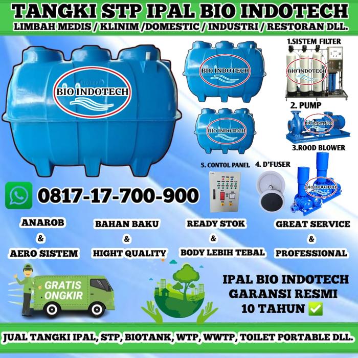 Jual ipal biofilter septic, tangki ipal, ipal puskesmas medis, ipal ...