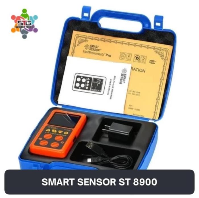 Jual Gas Detector Smart Sertifikat Kalibrasi CO O2 H2S LEL Smart Sensor ...