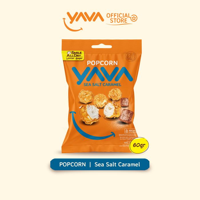 Promo YAVA Popcorn Sea Salt Caramel 60g - Jakarta Timur - YAVA Official ...
