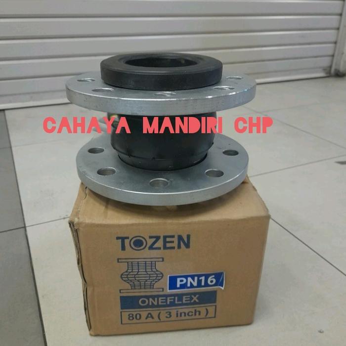 Jual TOZEN RUBBER JOINT FLEXIBLE ONEFLEX PN16 FLANGE 1 GLOMBANG 3"INCH - Jakarta Barat - CAHAYA ...