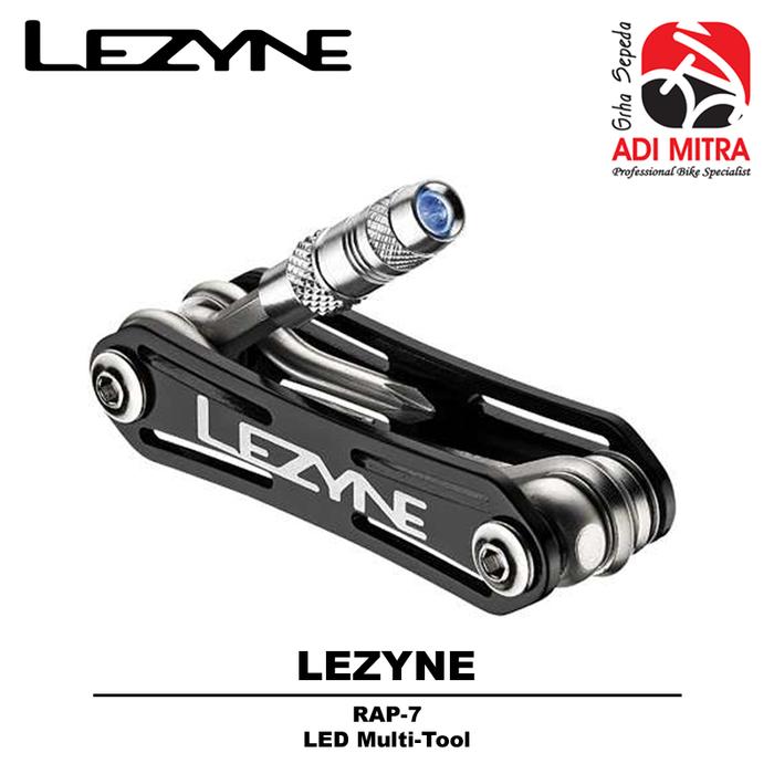 Jual Lezyne LED Multi-Tool RAP-7 Bike ToolKit Kunci Sepeda Set - Kota ...