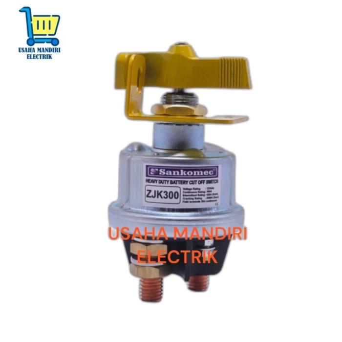 Jual HEAVY DUTY BATTERY ISOLATOR 300A SANKOMEC, MASTER SWITCH+LEVER KIT ...