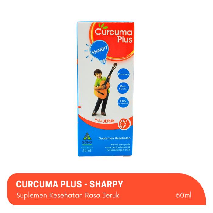 Jual Curcuma Plus Sharpy Suplemen Tumbuh Kembang Anak Rasa Jeruk 60 ml ...