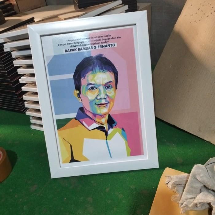 Jual Bingkai foto minimalis A4 (21x30cm) Pigura Frame Ijazah Sertifikat ...