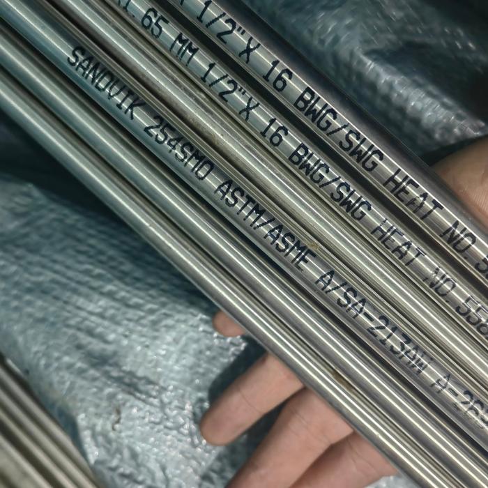 Jual Tubing 1/2" OD x 0,065" x 6M A269 SS 904L SANDVIK THT-2RK65-12.7-1 ...