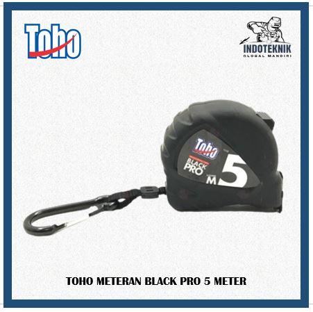Jual TOHO Meteran Black Pro 5 Meter - Roll Meter 5M Meteran 5 Meter x ...