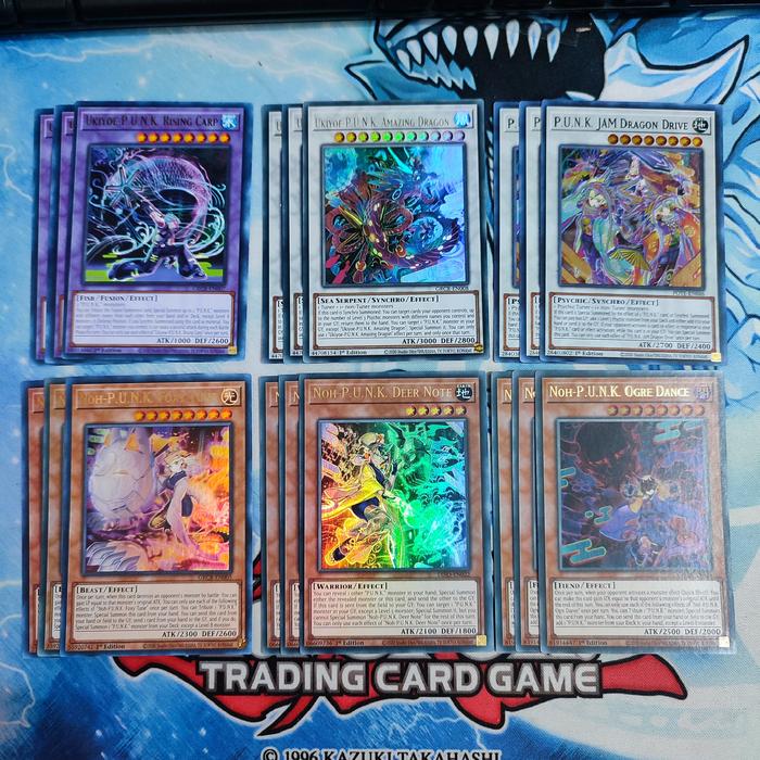 Jual yugioh core deck NOH P.U.N.K deck PUNK PROMO original - Jakarta ...