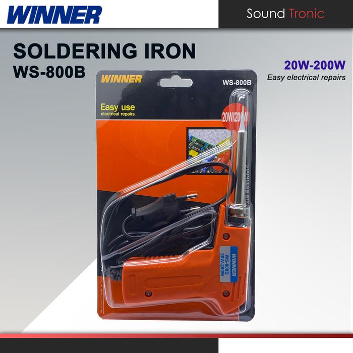 Jual WINNER Solder Tembak WS-800B - Solder Gun 20W-200W - Jakarta Pusat ...