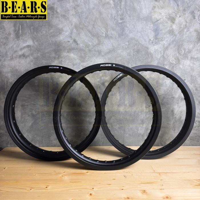 Jual Velg Motor Rossi Hitam Doff Original Kawasaki W175 Atau Motor ...
