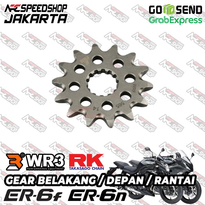 Jual Gear Depan Belakang WR3 Rear Gear Gir Ukuran 45 46 Front Gear Uk ...