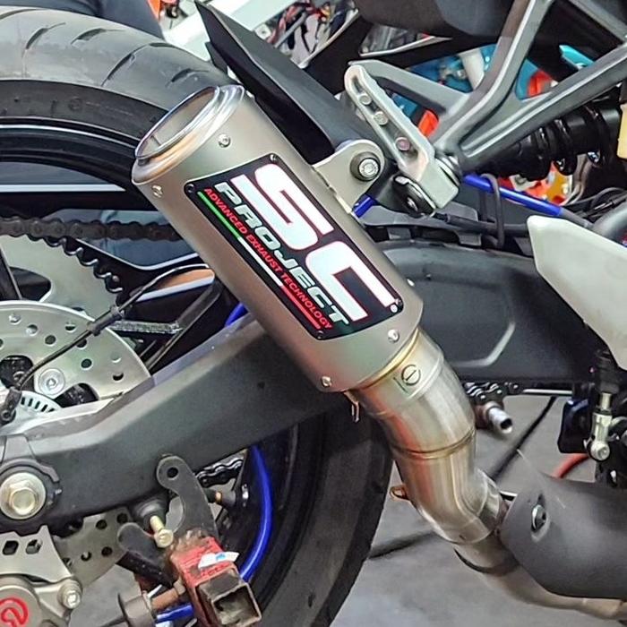 Jual SC PROJECT CRT CARBON TITANIUM Slip on Original Kawasaki NEW ZX25R ...