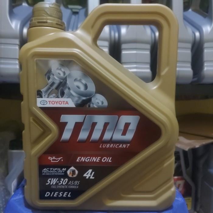 Jual oli mesin toyota tmo diesel 5w-30 4liter original - engine oil ...