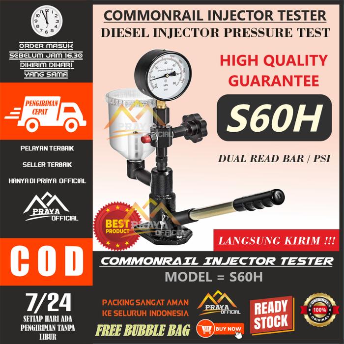 Jual crc v2 Lx60 Nozzle Injector Tester Diesel Solar Uji Tes Nozzle ...