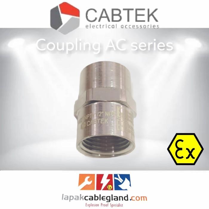 Jual Explosion proof Adapter Coupling CABTEK 3/4"NPT (F) x 3/4"NPT (F ...