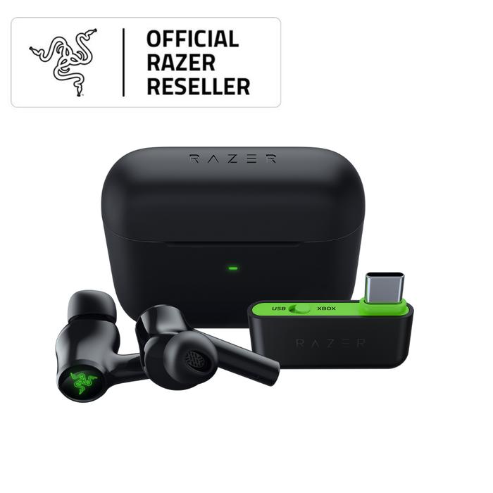 Promo Razer Hammerhead HyperSpeed Xbox - Black / Green - True Wireless ...