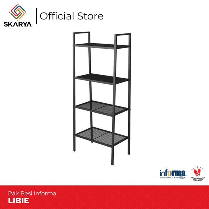 Promo Informa - Rak Besi - Libie Metal Rack Black (Baru) - Jakarta ...