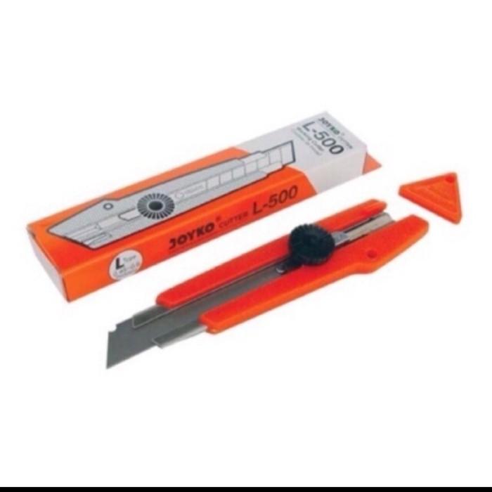 Jual cutter L500 joyko besar isi 12 pcs - Jakarta Pusat - ATK Original ...