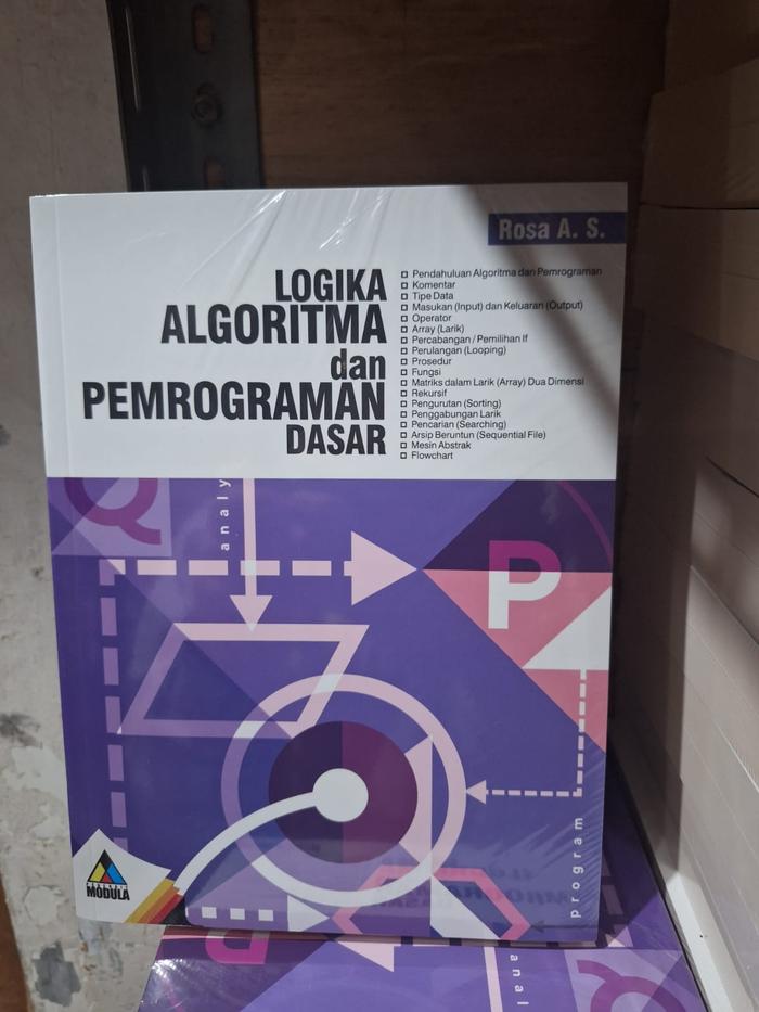 Jual BUKU LOGIKA ALGORITMA DAN PEMROGRAMAN DASAR - Kota Bandung - Istana Buku IT | Tokopedia