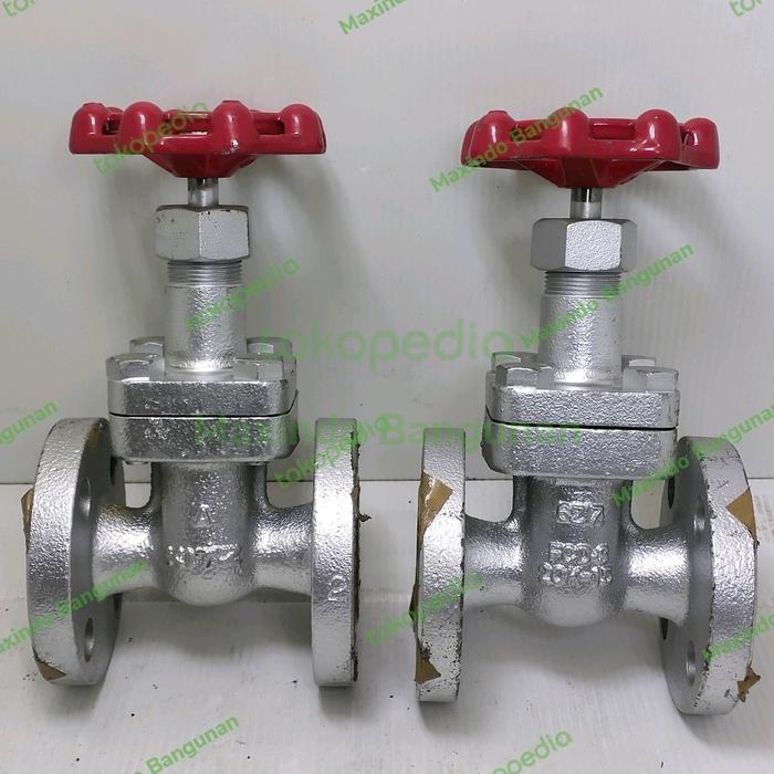 Jual Gate Valve Steam 1" Inch KITZ Cast Iron 20K Flange DN25 - Jakarta ...