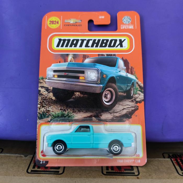 Jual Matchbox 1968 Chevy C10 Biru Muda | Match Box Pickup Chevy Blue - Kota Surabaya - ShuBear ...