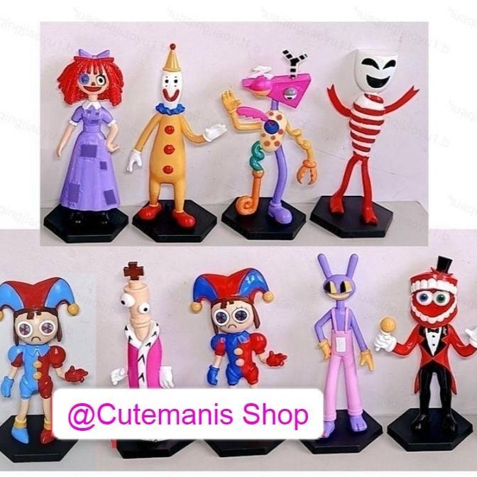Jual The Amazing Digital Circus Action Figure Set Isi 9 Pcs Pomni Jax ...