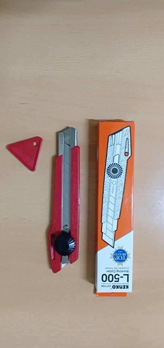 Jual Cutter KENKO BESAR L-500 isi 12 pcs - Jakarta Pusat - ATK Original ...