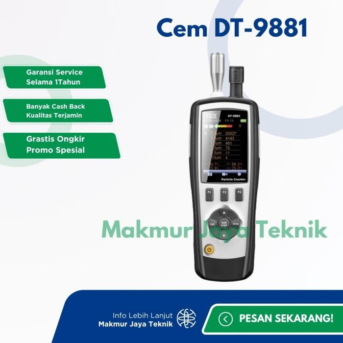 Jual Alat Penghitung Partikel Udara DT-9881 Particle Counter DT9881 ...