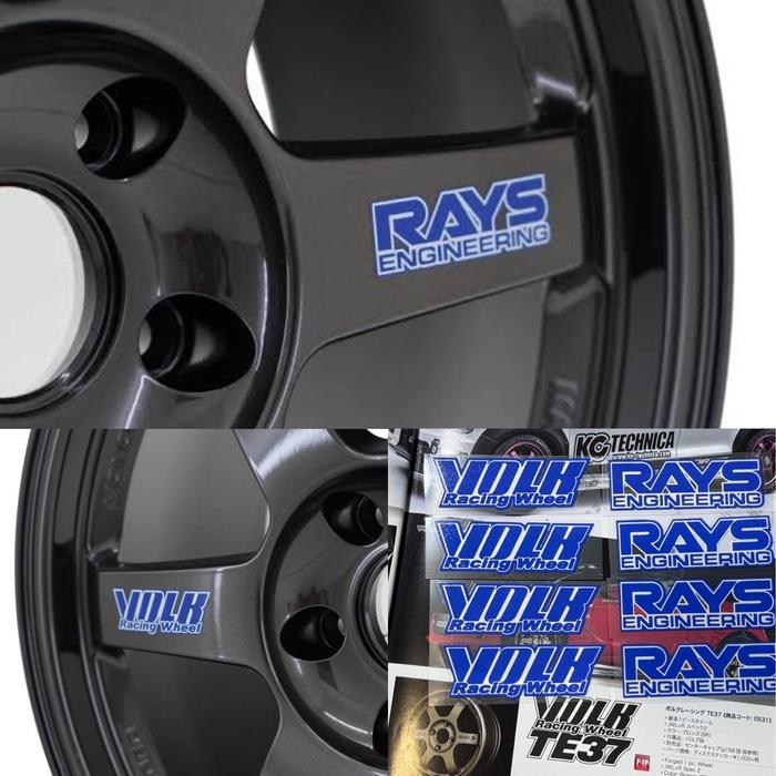 Jual sticker volk rays engineering TE37 supercopy - Kab. Tangerang ...