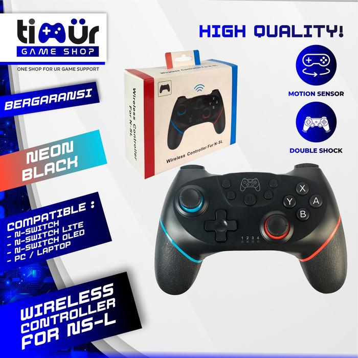 Promo Stick Stik Pro Controller Nintendo Switch Lite OLED PC N-SL Neon ...