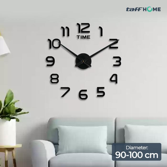 Promo Jam Dinding DIY Jumbo Minimalis Giant Wall Clock Modern - Jakarta ...