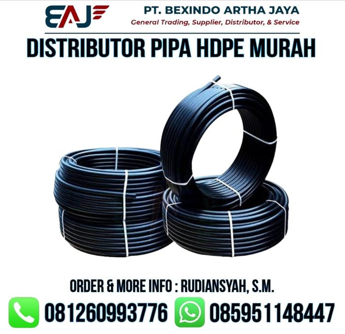 Jual Pipa HDPE Rucika 3 Inch PN 10 Ketebalan Pipa 5,40 mm, OD 90 mm (1 ...