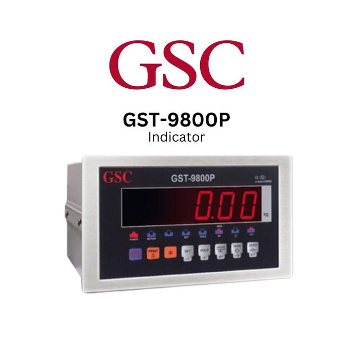 Jual indicator digital GSC GST 9800P / indicator jembatan timbang GSC ...