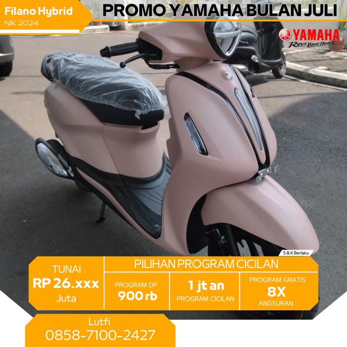 Jual Yamaha Grand Filano Neo Mauve / Motor Filano Pink / Grand filano ...