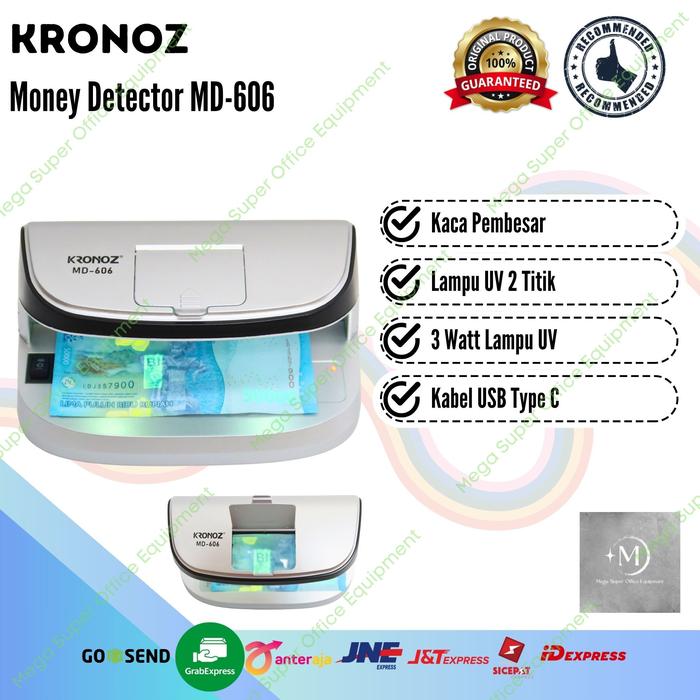 Jual Money Detector Kozure MD-606 Lampu UV Deteksi Uang Palsu Kozure MD606 - Jakarta Barat ...