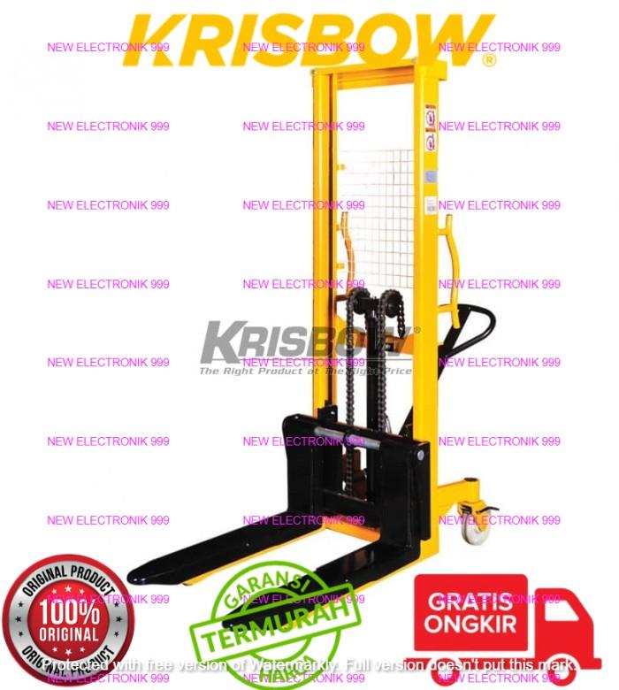 Jual KRISBOW HYDRAULIC HAND STACKER 2TX1.5M PRHSN2015 KW0501845 - HAND ...
