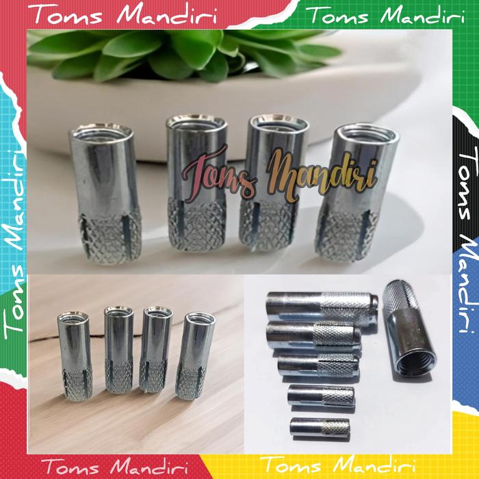 Jual Dynaset - Dinaset M12 Drop In Anchor M12 X 50 - Jakarta Barat ...