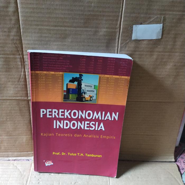 Jual BUKU PEREKONOMIAN INDONESIA KAJIAN TEORETIS DAN ANALISIS EMPIRIS - Jakarta Timur ...