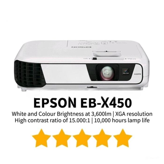 Jual EPSON EB-X450 / EB X450 PROJECTOR 3LCD PROYEKTOR - Kota Bandung ...