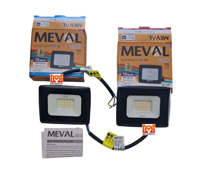 Jual LAMPU SOROT MEVAL LED FLOODLIGHT ECO GX.V2 IP65 - Kota Tangerang ...