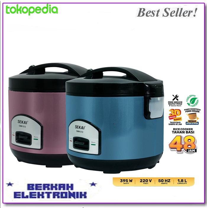 Jual SEKAI New Rice Cooker / Penanak Nasi Magic Com Penghangat Nasi 3 ...
