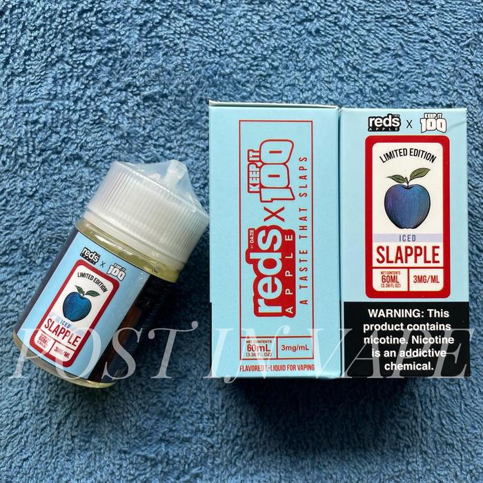 Jual Reds Apple Iced 60ml - Liquid Vape by 7daze USA .PIV - Iced ...