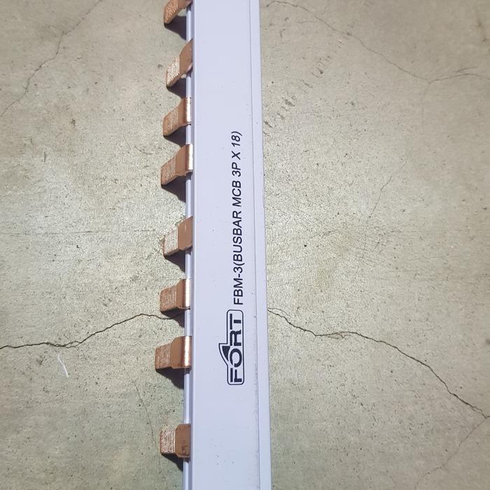 Jual Busbar sisir jumper FBM-3 MCB 3 phase 63A MERK FORT - Kab ...