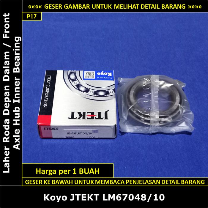 Jual Laher Bearing Roda Depan Dalam VW Kombi Combi / Volkswagen Bus ...