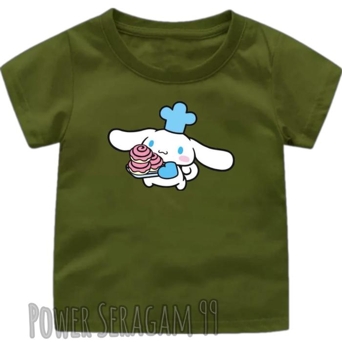 Jual Kaos Kartun CINNAMOROLL Anak Perempuan 2-15 Tahun Model Terbaru ...