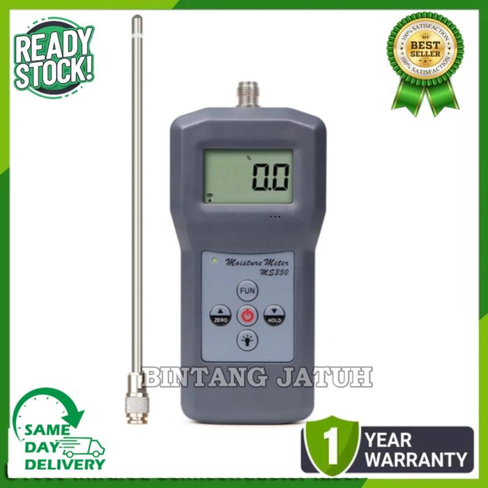 Jual Coal Moisture Meter Kadar Air Batu Bara Soil Tanah MS350 Content ...