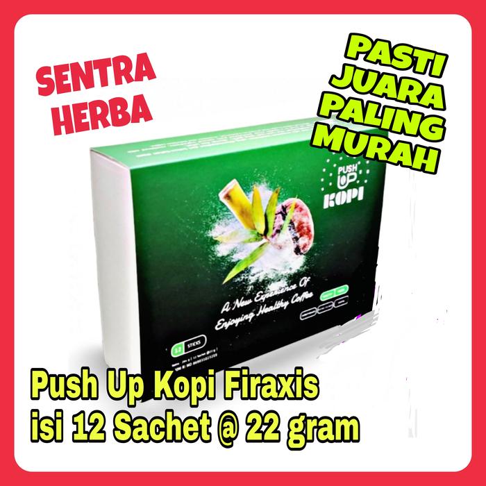 Jual PUSH UP KOPI Firaxis, 12 sachet @22gr. Minuman Herbal Sehat Rasa Kopi - Jakarta Barat ...