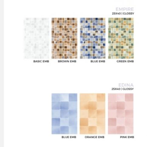 Jual Keramik 25x40 Glossy Motif Edina dan Empire Grade A - Kab. Tangerang - TALENTA KERAMIK ...