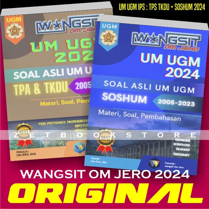 Promo Buku Wangsit Om Jero UTBK SNBT UTUL UM UGM TPS TKDU SOSHUM Program IPS 2024 - Jakarta ...
